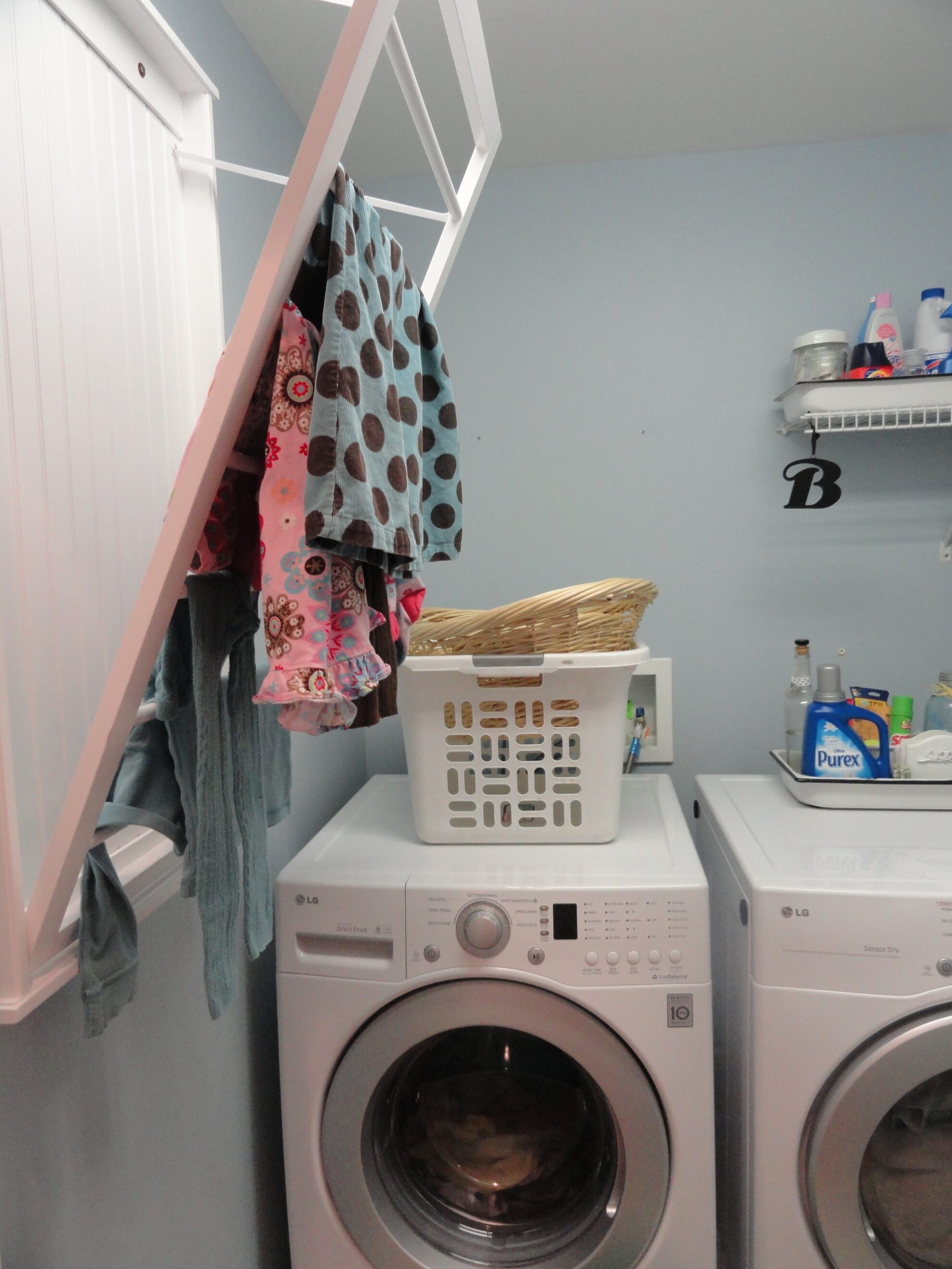 Laundry Room Redo–Making the Most of a Small Space
