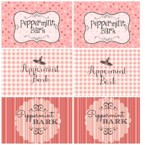 Easy, Homemade Gift Idea: Peppermint Bark Recipe and Free Printable Labels