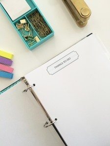 Organizing Printables | Organizing Binder