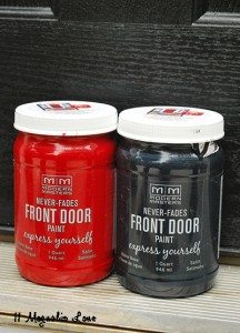Front Door Makeover with Modern Masters Front Door Paint