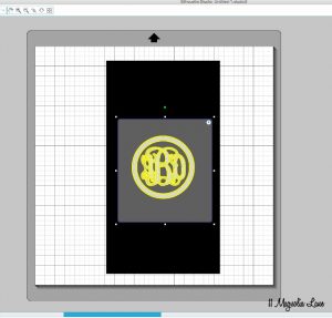 Tutorial: How to Make Vines Vinyl Monograms Using the Silhouette CAMEO