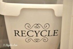 Easy and Cute Recycling Bin