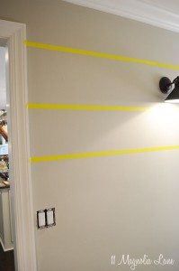 Tutorial: How to Paint Horizontal Stripes On A Wall