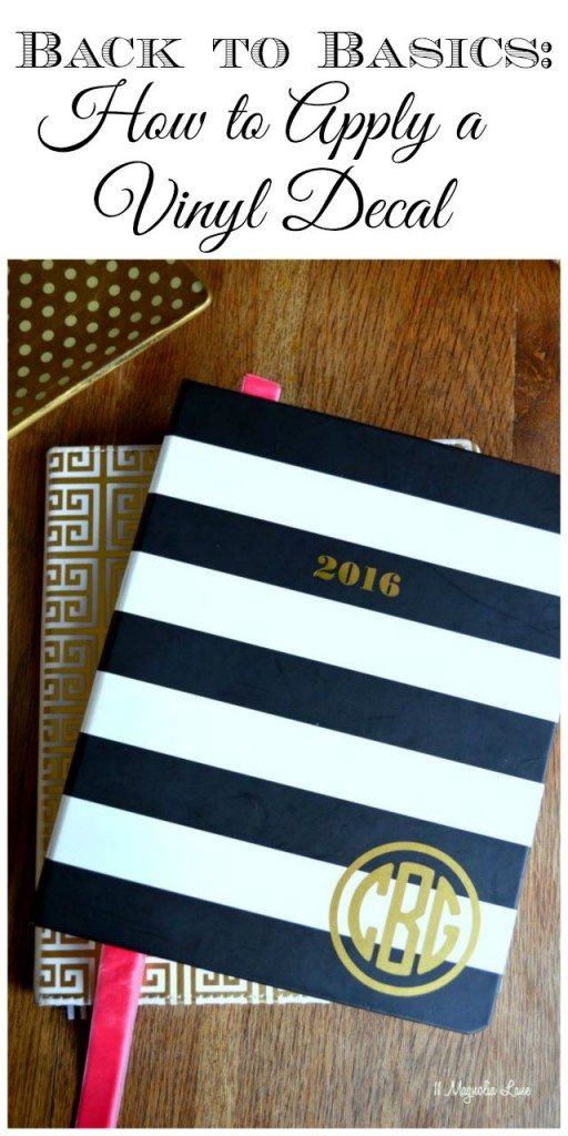 Back to Basics: How to Apply a Vinyl Decal