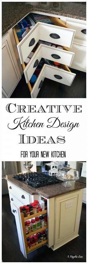 Creative Kitchen Organization and Design