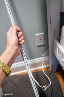 DIY 101: Hiding Electrical Cords