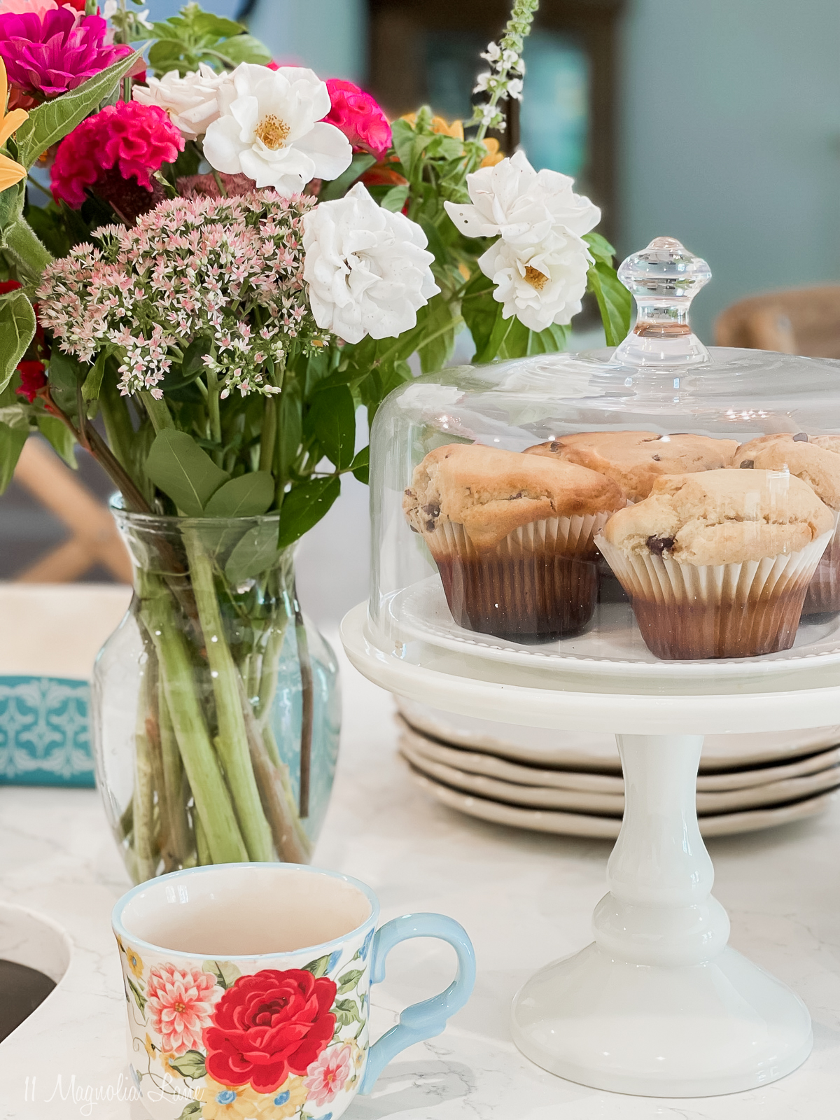 Fall Baking, Colorful Touches in Our New Kitchen + a Fall Tablescape