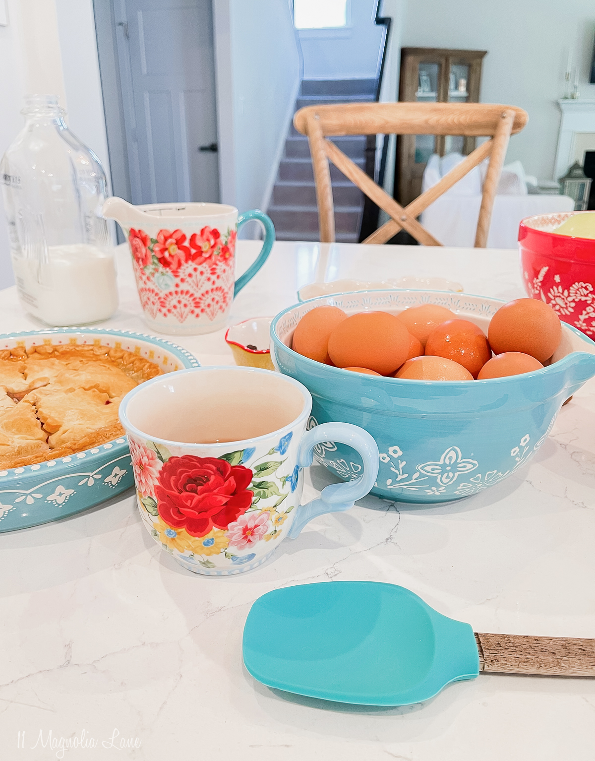 Fall Baking, Colorful Touches in Our New Kitchen + a Fall Tablescape