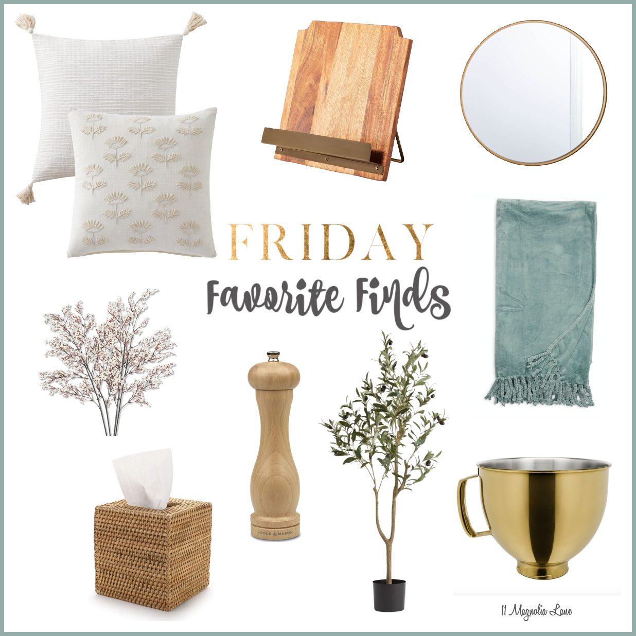 Friday Favorite Finds (Winter Decor Edition)