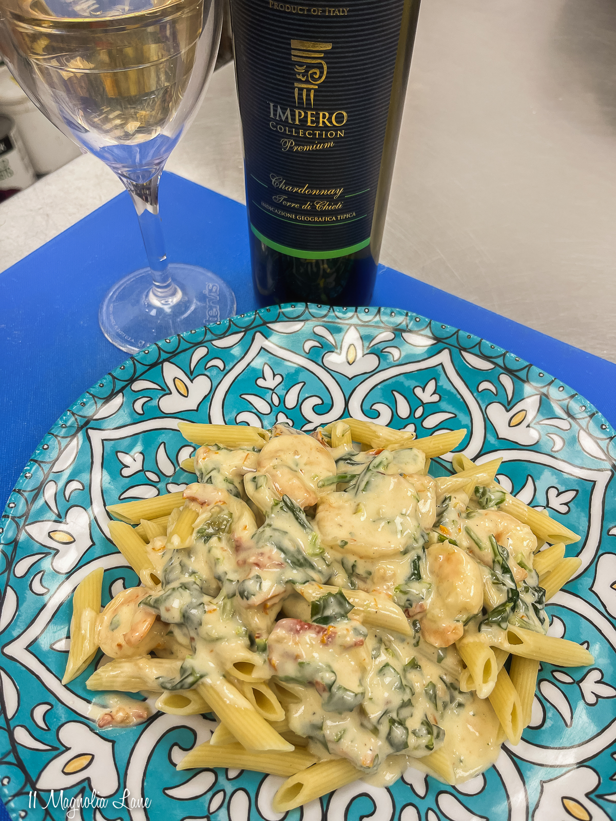 DeSarno’s Tuscan Shrimp Penne Recipe