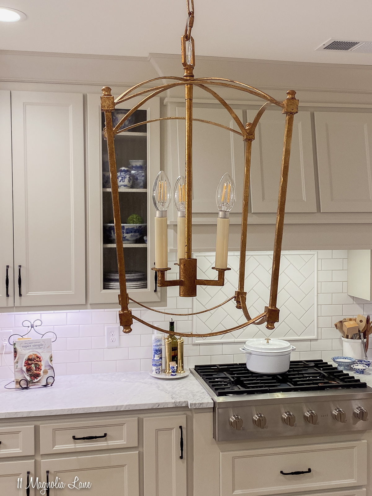 New Lighting and Counter Stools for Our Kitchen Island